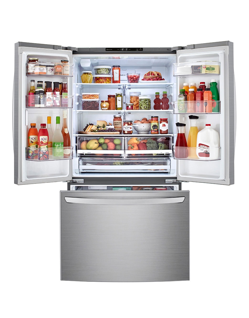 Geladeira LG French Door 695L 220V GM-B298NLN1 | LG BR