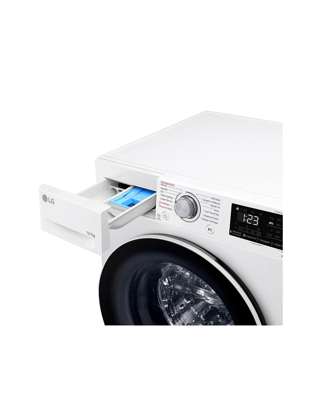 Lava e Seca LG VC5 12kg Branca 110v CV3012WC5 | LG BR