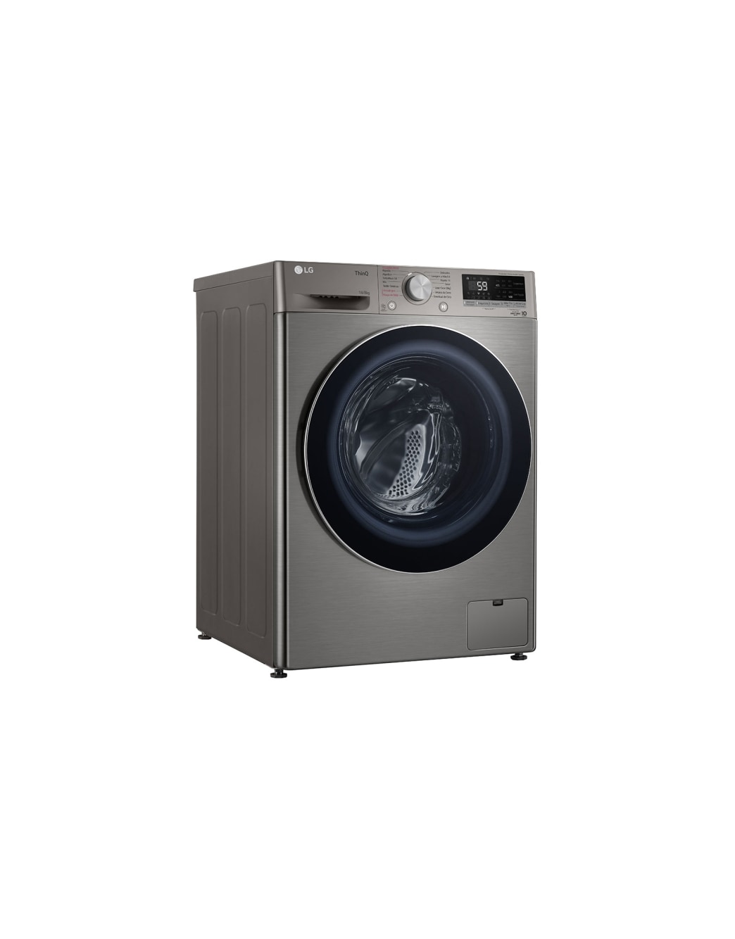Lava e Seca LG VC4 14kg Inox 127V CV5014PC4 | LG BR