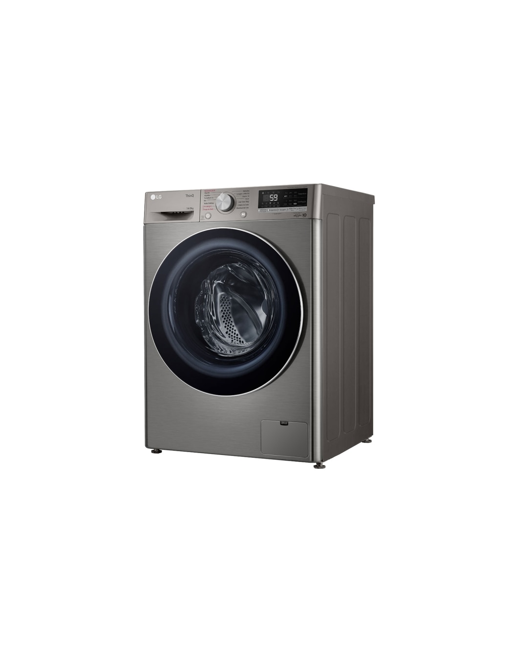 Lava e Seca LG VC4 14kg Inox 127V CV5014PC4 | LG BR