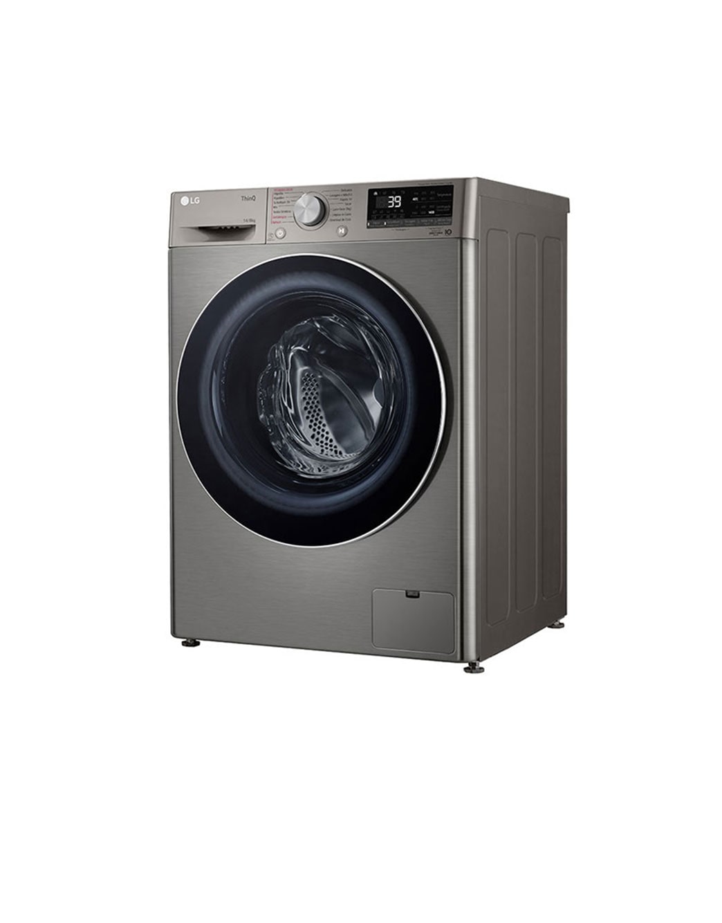 Lava e Seca LG Smart VC2 14kg Inox Look com AI AIDD™ | LG BR