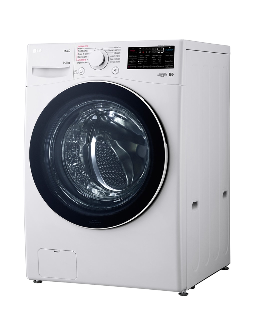 Máquina que Lava e Seca LG VC4 14kg 220V WD14WGSP6A | LG BR
