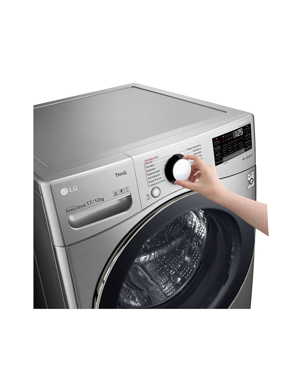 Lava e Seca LG 17kg 127V WD17SV2S6B | LG BR
