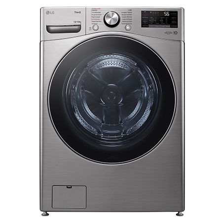 Lava e Seca LG Smart 18kg Inox Look com AI AIDD™ | LG BR