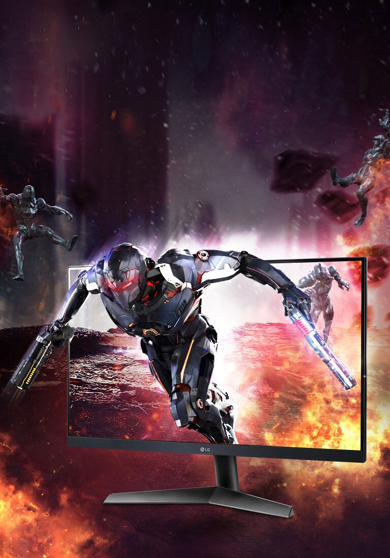 Monitor Gamer LG UltraGear 24" Full HD - 24GN60R-B | LG BR