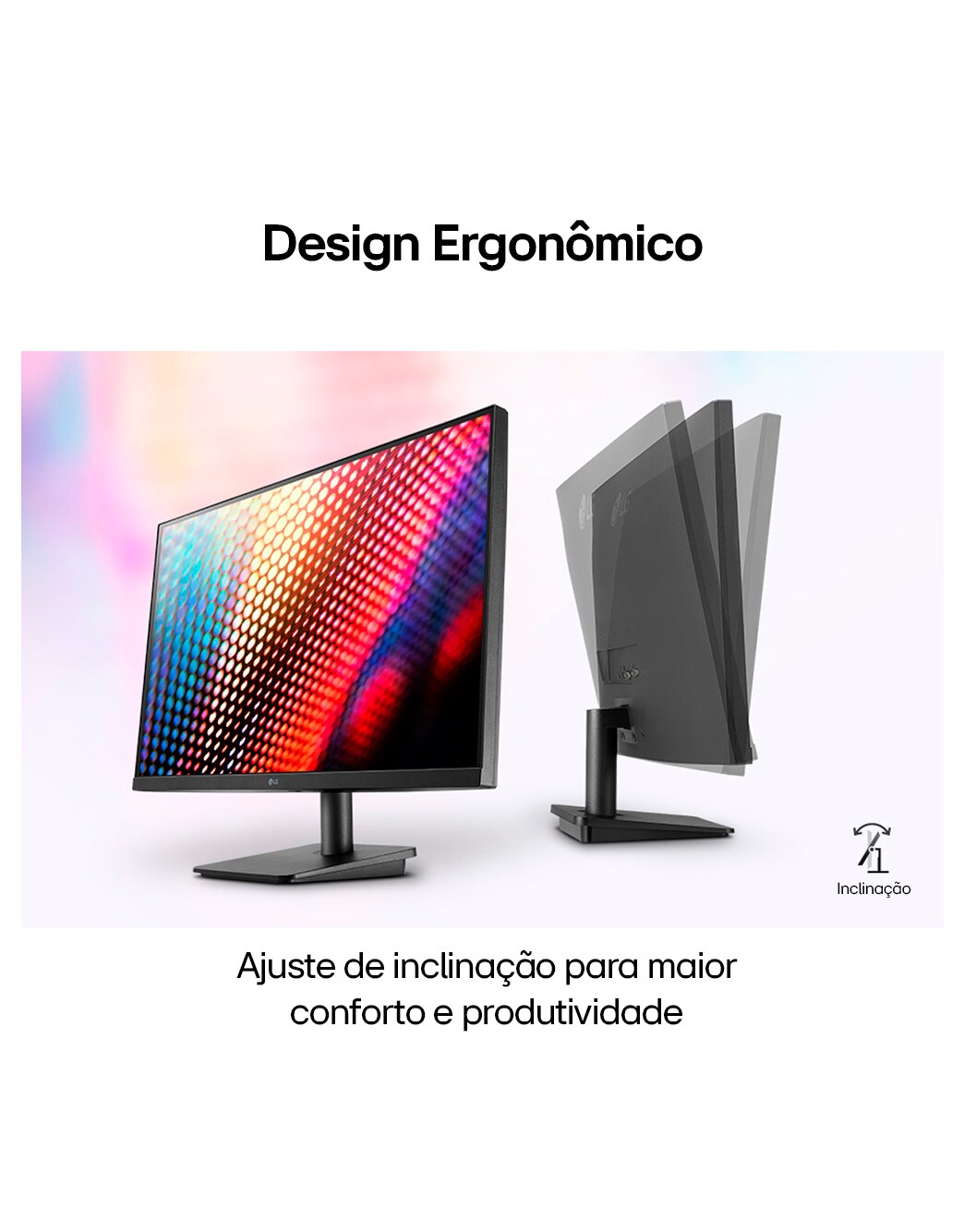 Monitor Gamer LG 23,8" IPS Full HD - 24MP400-B | LG BR