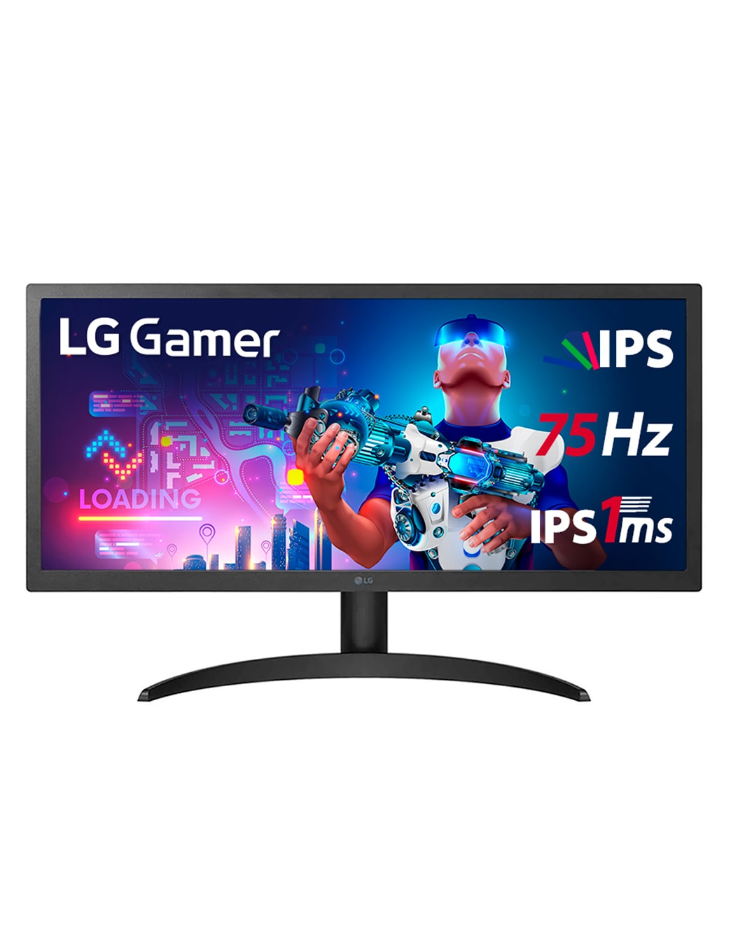 Monitor LG UltraWide Full HD 26" 26WQ500-B | LG BR