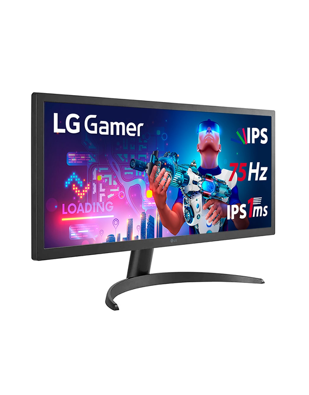 Monitor LG UltraWide Full HD 26" 26WQ500-B | LG BR