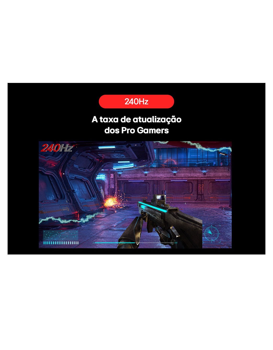 Monitor 27'' QHD 240Hz IPS | DisplayHDR True Black | LG Brasil