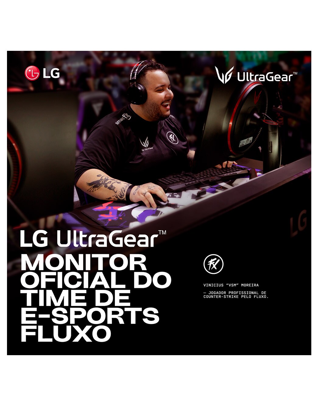 Monitor Gamer LG 32" UltraGear Nano OLED - 4K, 480Hz e G-SYNC | LG BR