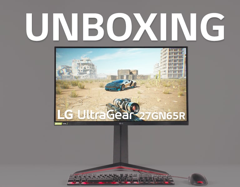 Monitor Gamer LG 27" Full HD 144Hz - 27GN65R-B | LG BR