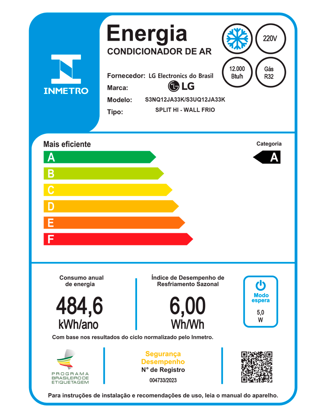 Ar-Condicionado LG Dual Inverter Voice +AI 12000 BTU | LG BR