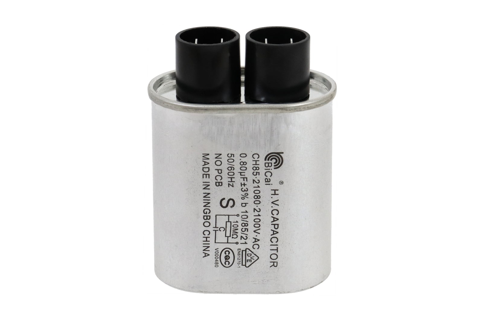 Capacitor 0.8µF 2100V Forno Micro-Ondas LG EAE62927715 | LG Brasil