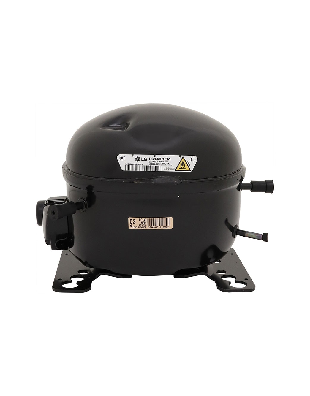 Compressor FC140NEM Refrigerador LG GC-L217BSKV - TCA35173603 ...