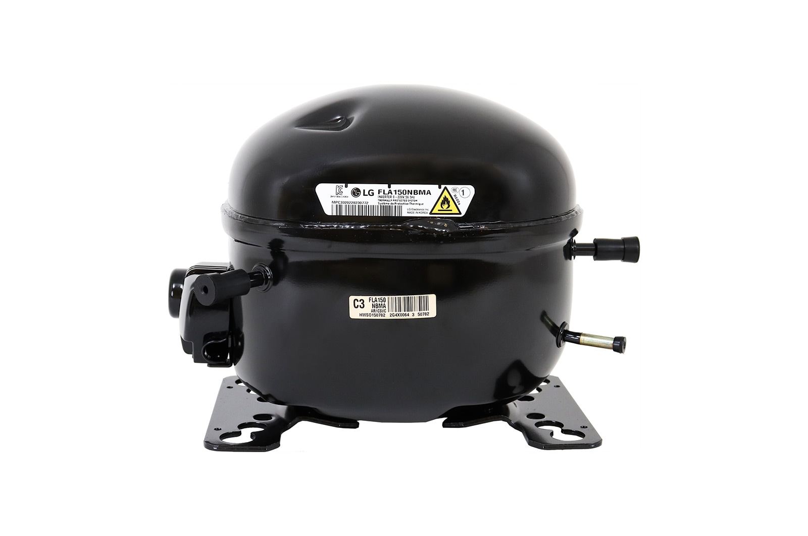 Compressor FLA150NBM Refrigerador LG GC-L247SLU1, GC-L247SLUV, GS65SDN ...