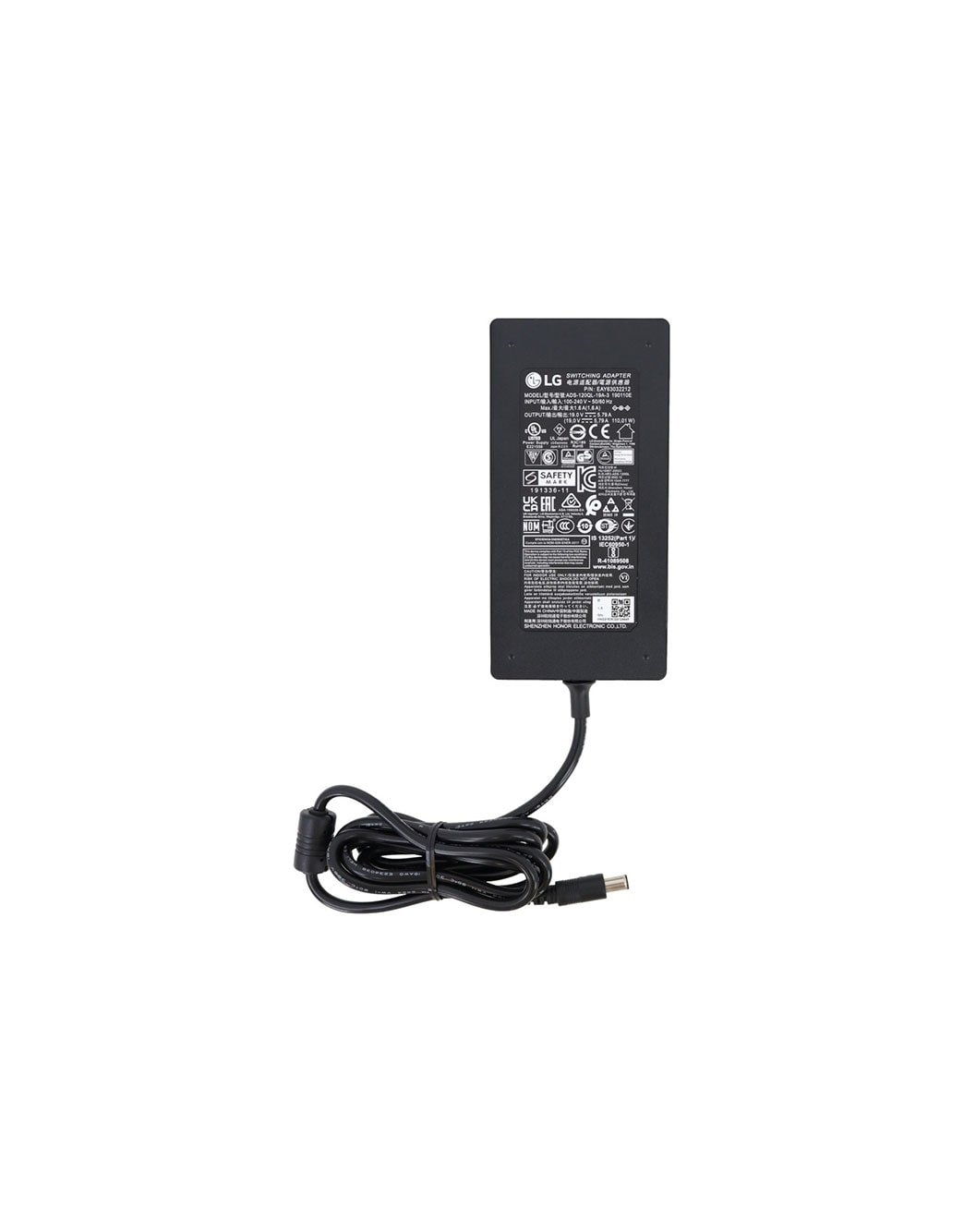 Fonte externa ADS-120QL-19A-3 Monitor LG 27GR95QE-B, MSAD-0072, XG9QBK - EAY63032212 ...
