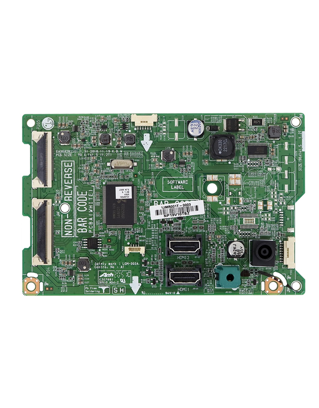 Placa principal Monitor Desktop LG 25UM58G-P.AWZ - EBU65385006 ...