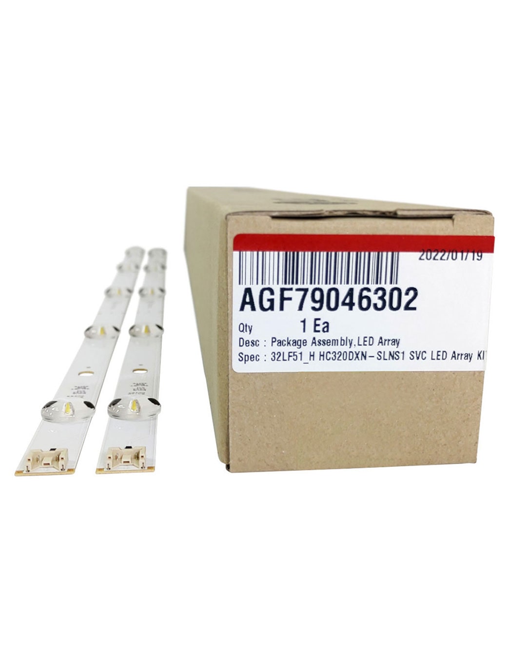 Kit régua de LED TV LG 32LF510B, 32LH560B, 32LH570B - AGF79046302 ...