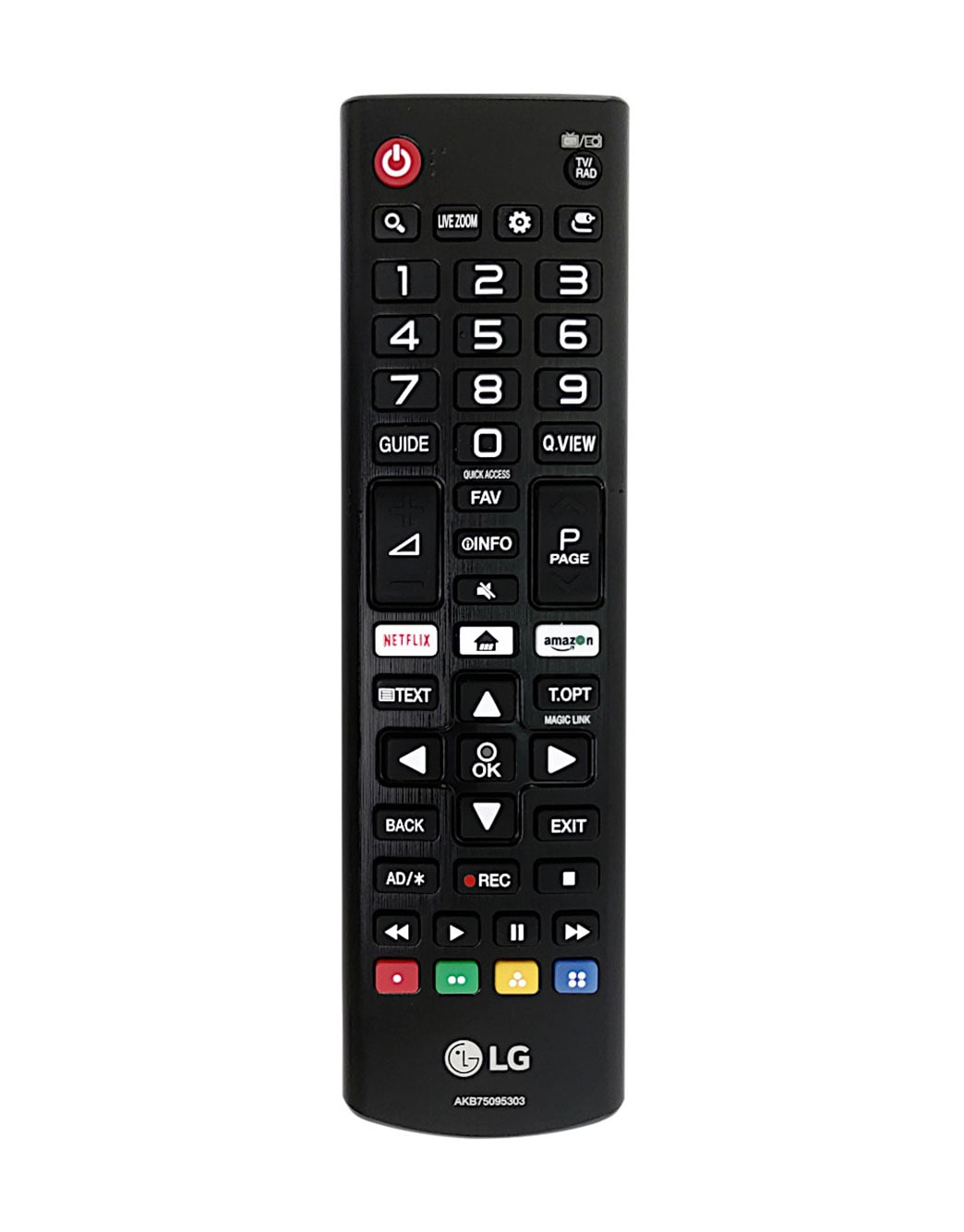 Controle remoto TV LG 42LM6200 - AKB75095303 - AKB75095303 | LG BR