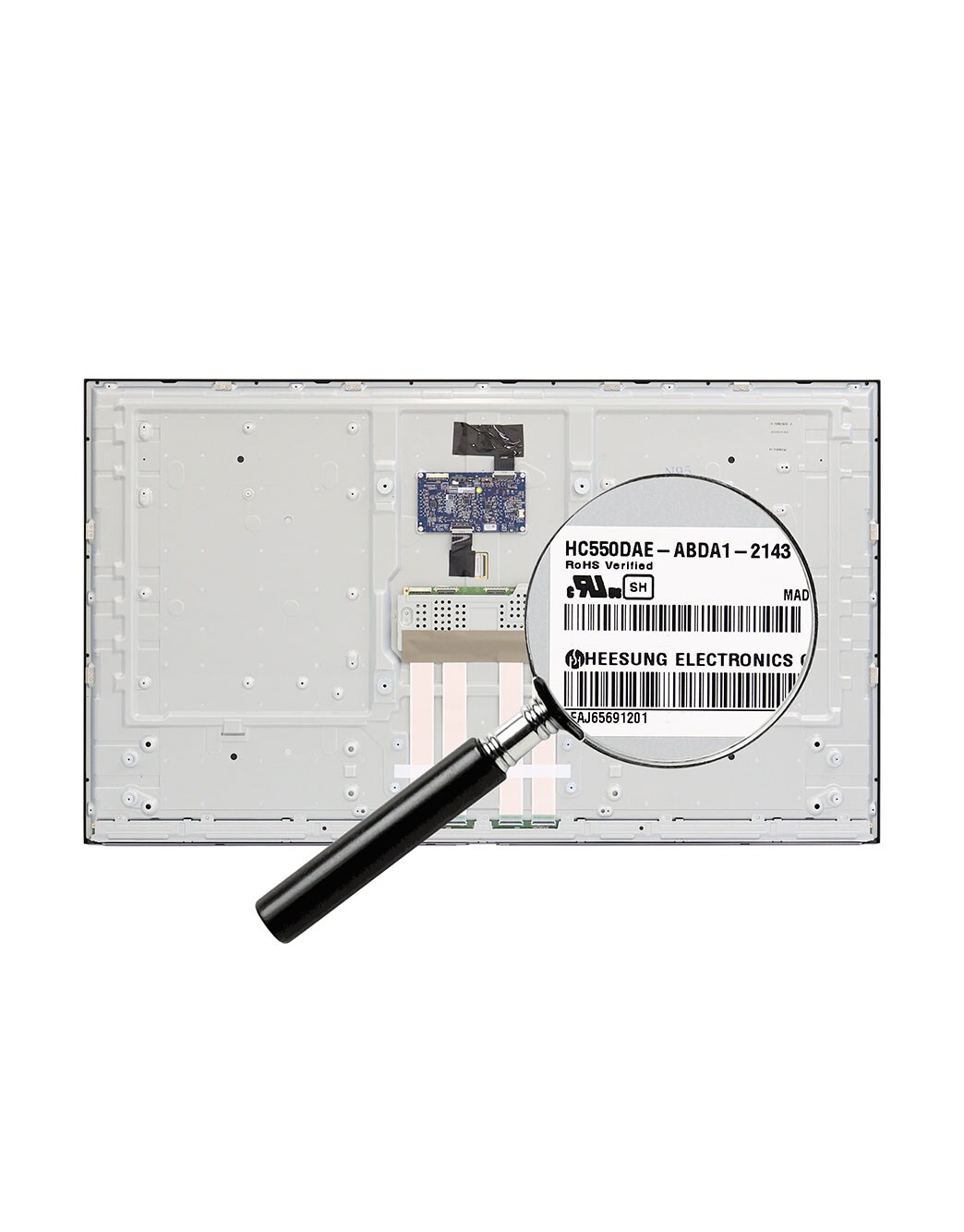 Tela de cristal líquido (Módulo) TV LG 55NANO95SPA - EAJ65691201 ...