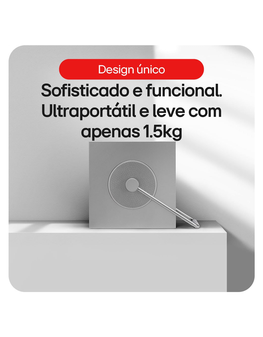 Projetor LG CineBeam Q 4K UHD Laser - HU710PB | LG BR