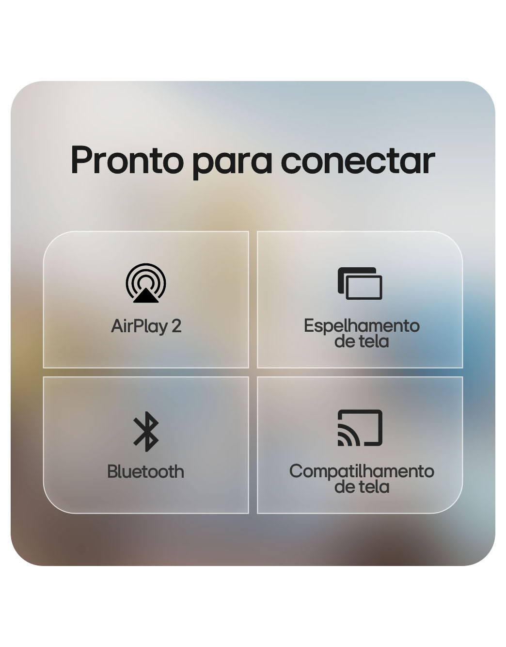 Projetor LG CineBeam Q 4K UHD Laser - HU710PB | LG BR