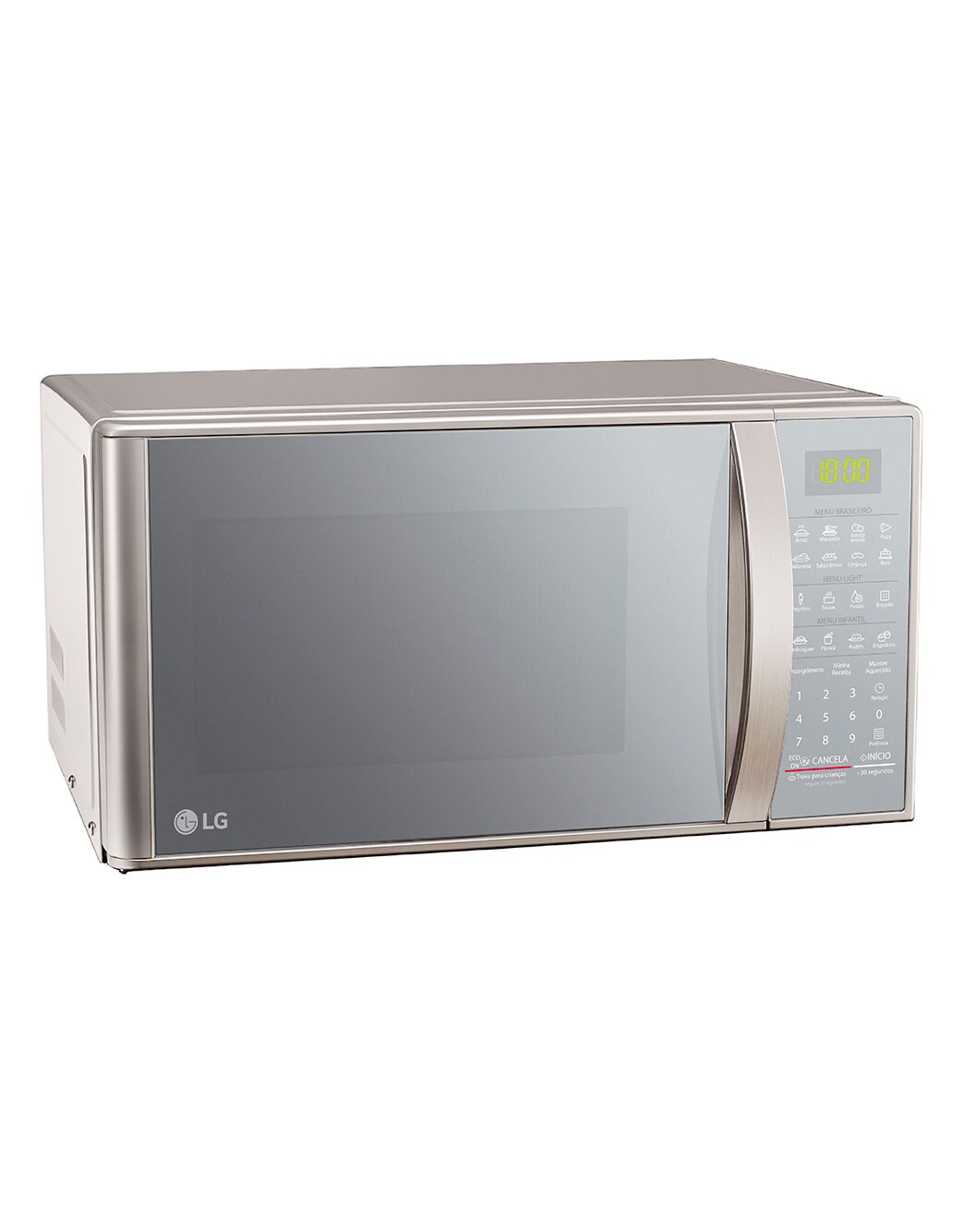 Micro-ondas LG 30 litros Prata Limpa Fácil | LG Brasil
