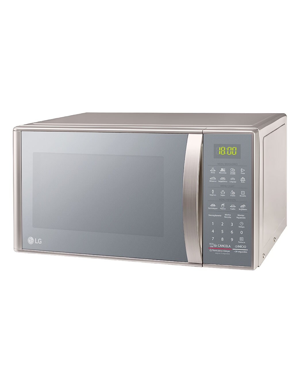 Micro-ondas LG 30 litros Prata Limpa Fácil | LG Brasil