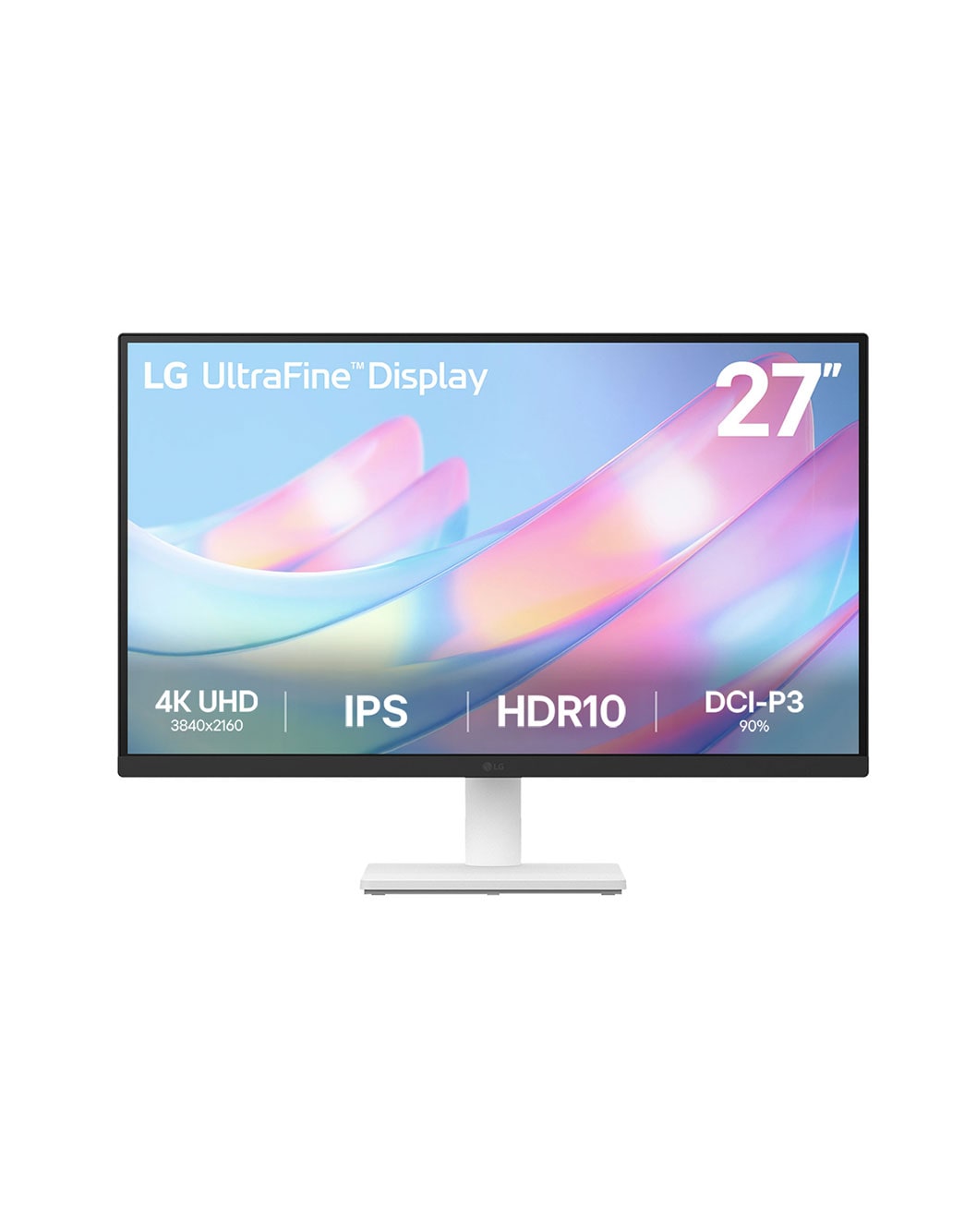 Monitor LG UltraFine™ 27US500-W Tela IPS 4K UHD 27", HDR10, DCI-P3 90% ...