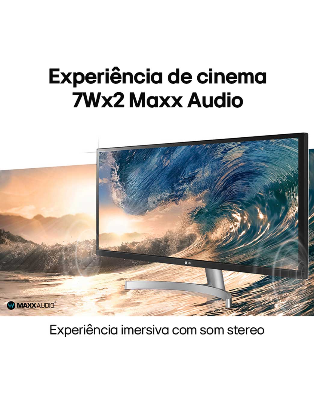 Monitor LG 29" UltraWide Full HD - IPS, HDR10 e 100Hz | LG BR