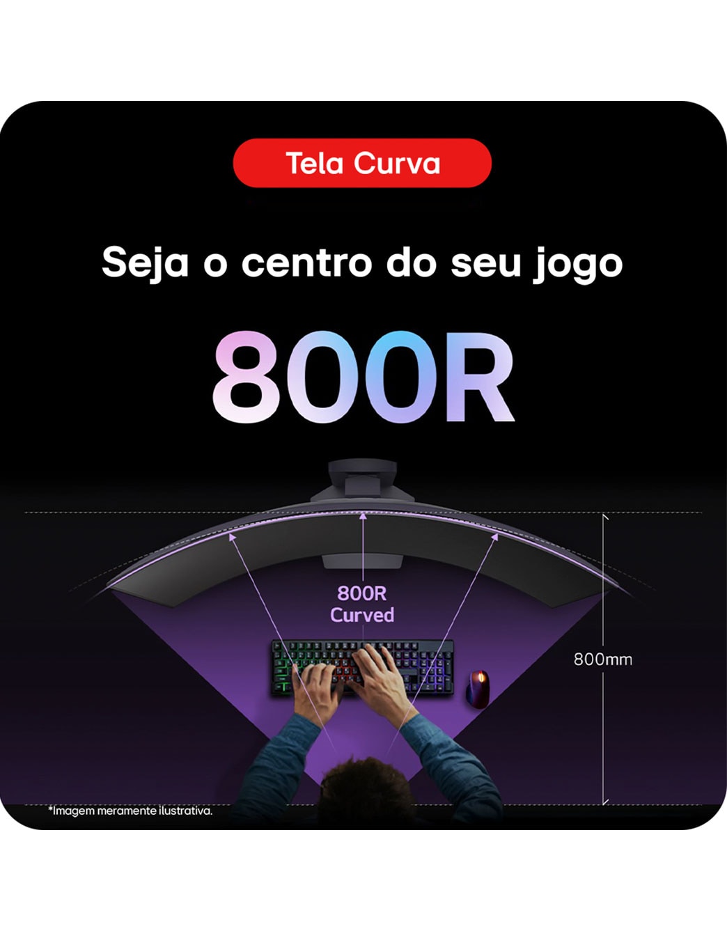 Monitor Gamer LG 39" UltraGear Curvo - OLED, 240Hz | LG BR