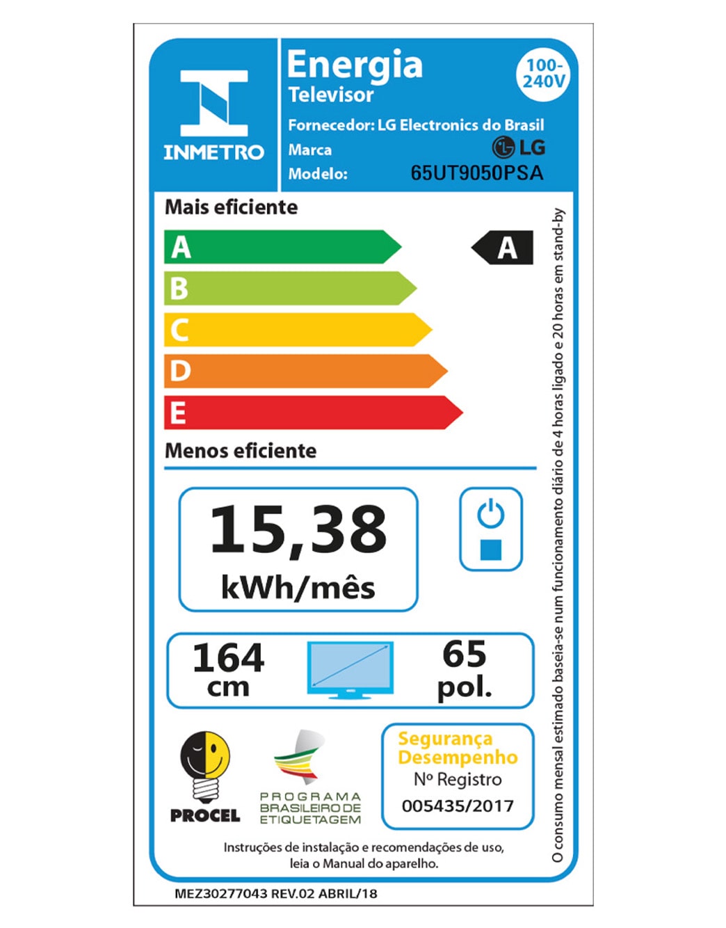 Smart TV 4K LG UHD UT9050 65 polegadas 65UT9050 | LG BR