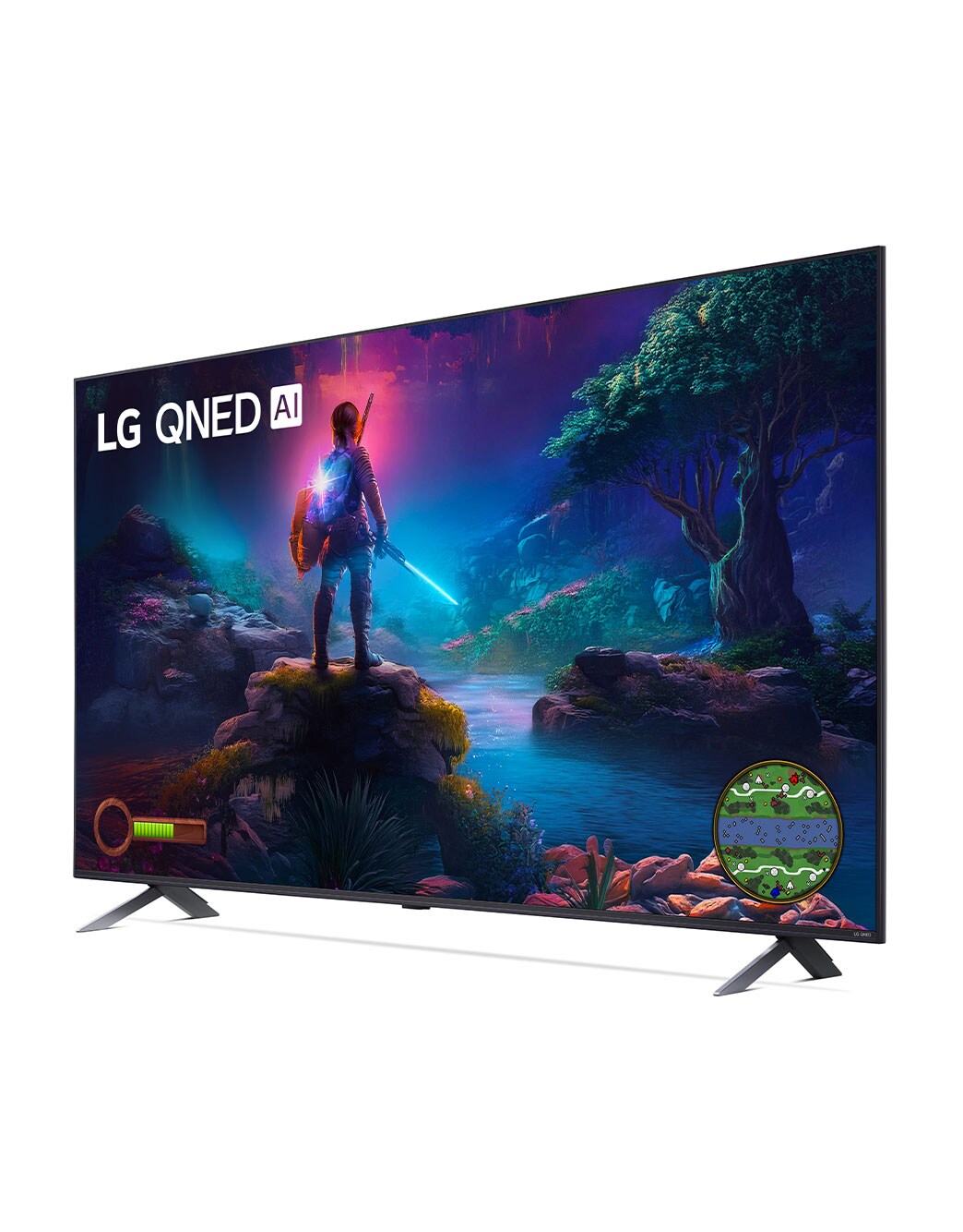 Smart TV 4K LG QNED AI QNED85 de 75 polegadas 2024 - 75QNED85TSA | LG BR