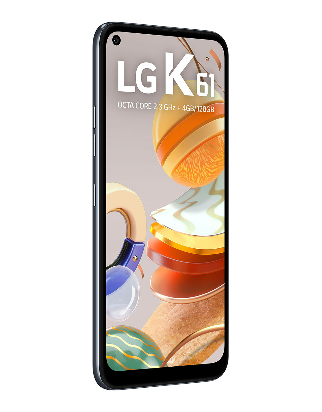 Smartphone LG K61 - 4 câmeras, Bateria de 4.000 mAh, Memória de 4GB ...