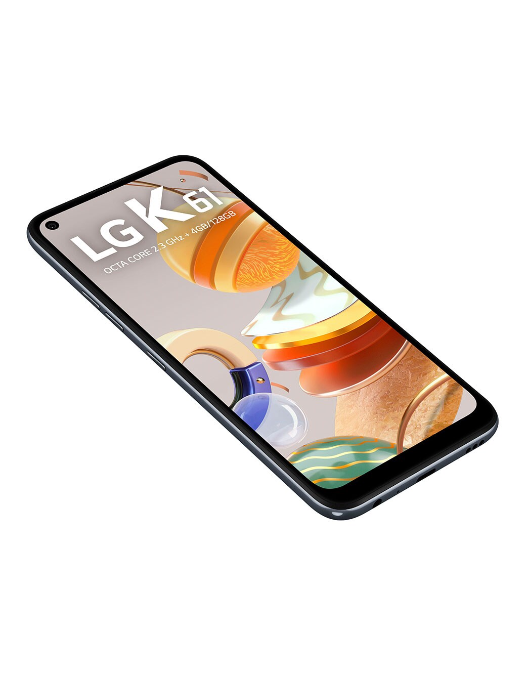 Smartphone LG K61 - 4 câmeras, Bateria de 4.000 mAh, Memória de 4GB ...