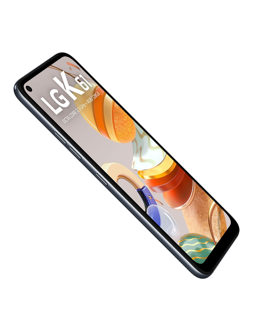 Smartphone LG K61 - 4 câmeras, Bateria de 4.000 mAh, Memória de 4GB ...