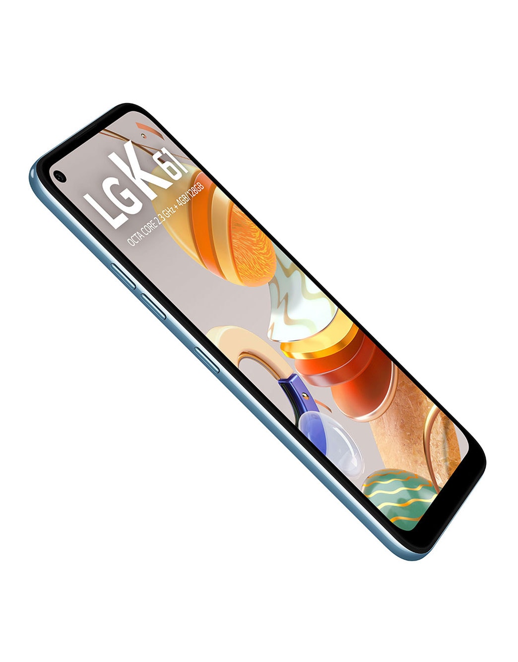 Smartphone LG K61 - 4 câmeras, Bateria de 4.000 mAh, Memória de 4GB ...
