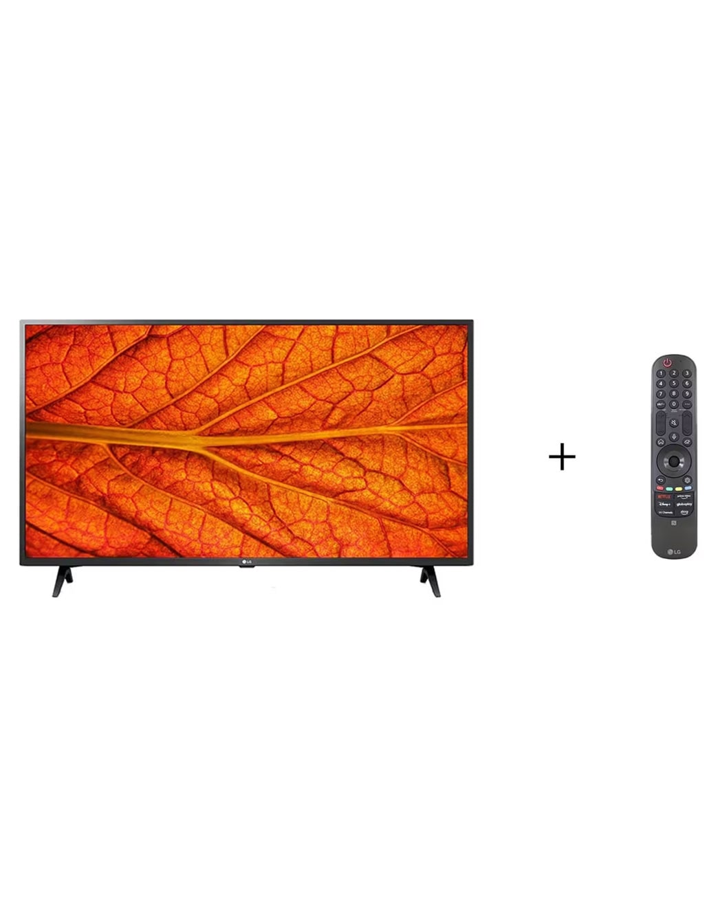 Combo Smart TV LG Full HD 43'' 43LM6370PSB + Controle Remoto LG Smart ...