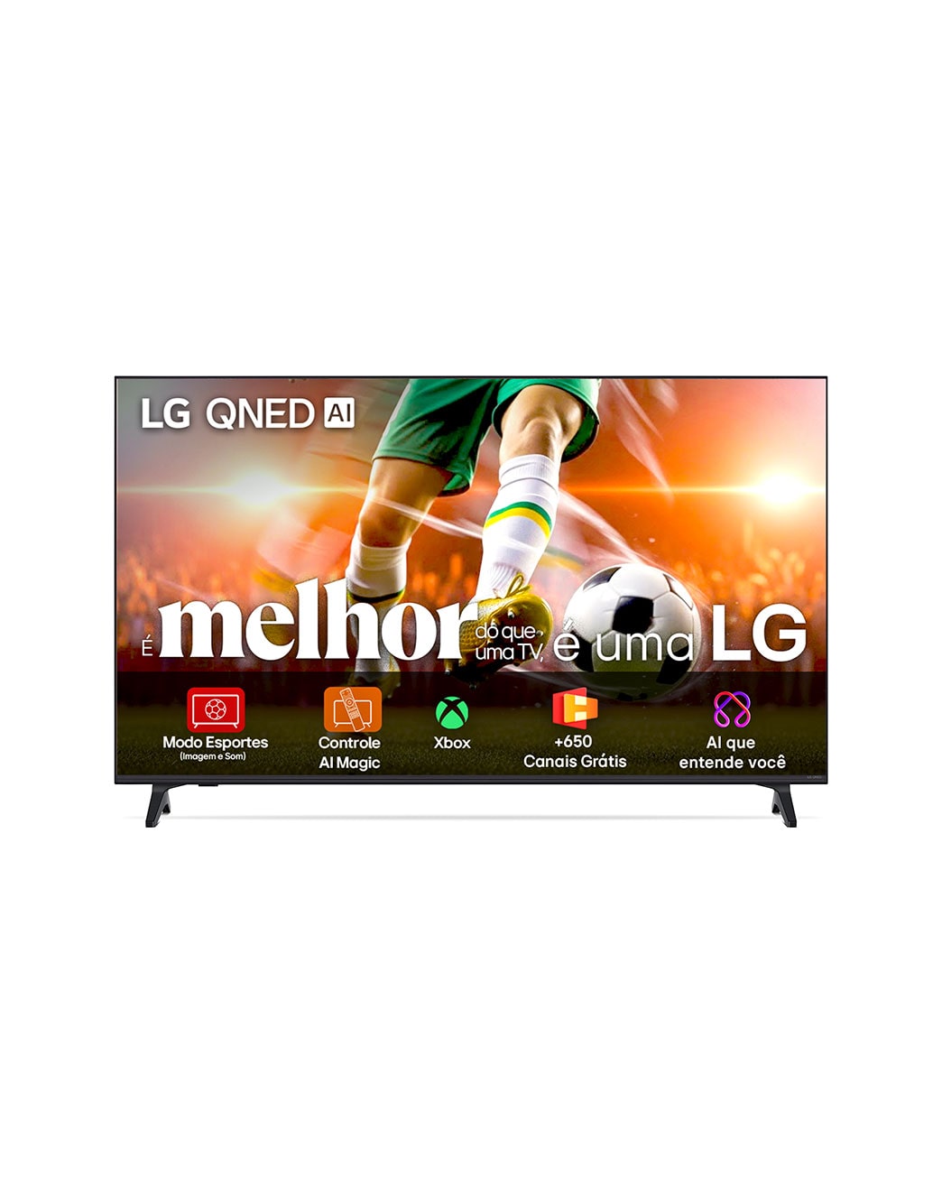 Smart TV 4K LG QNED AI QNED70 de 65 polegadas - 65QNED70ASA | LG Brasil