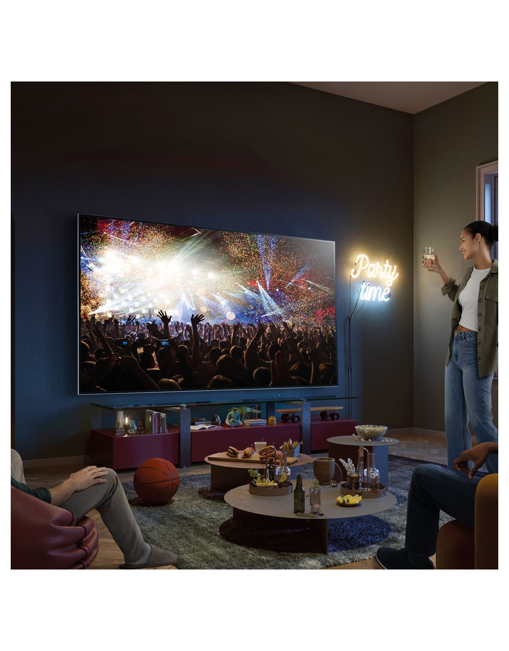 Smart TV LG QNED 50'' 4K 50QNED80SRA | LG Brasil