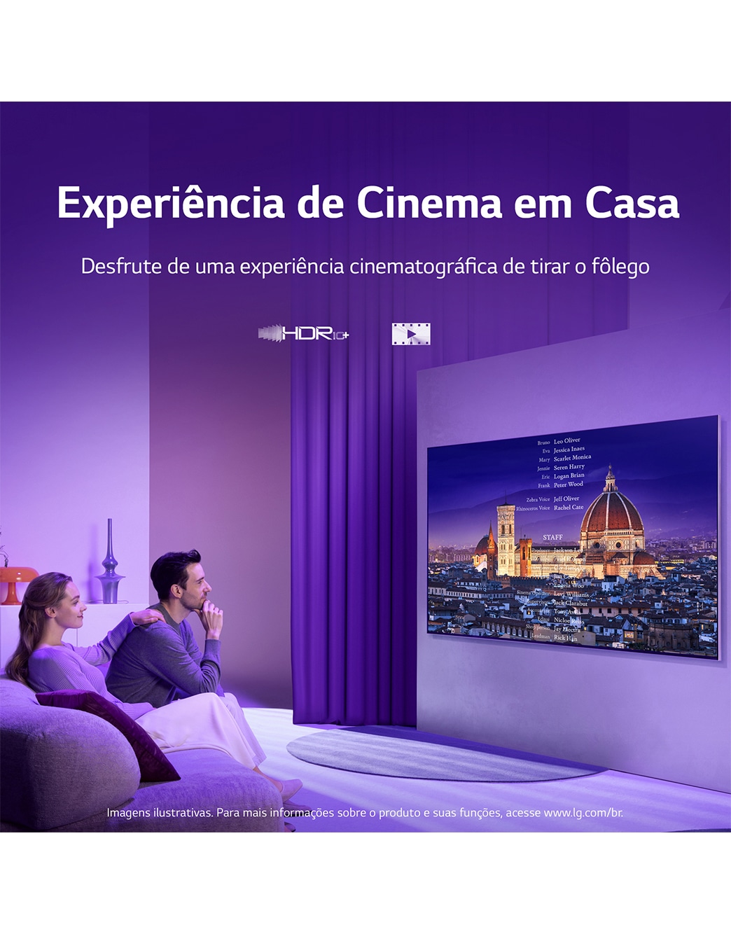 Smart TV LG QNED 55" 4K 55QNED7SSQA | LG BR