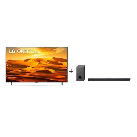 Combo Smart TV LG QNED MiniLED 75'' 75QNED90S + Sound Bar S90QY ...