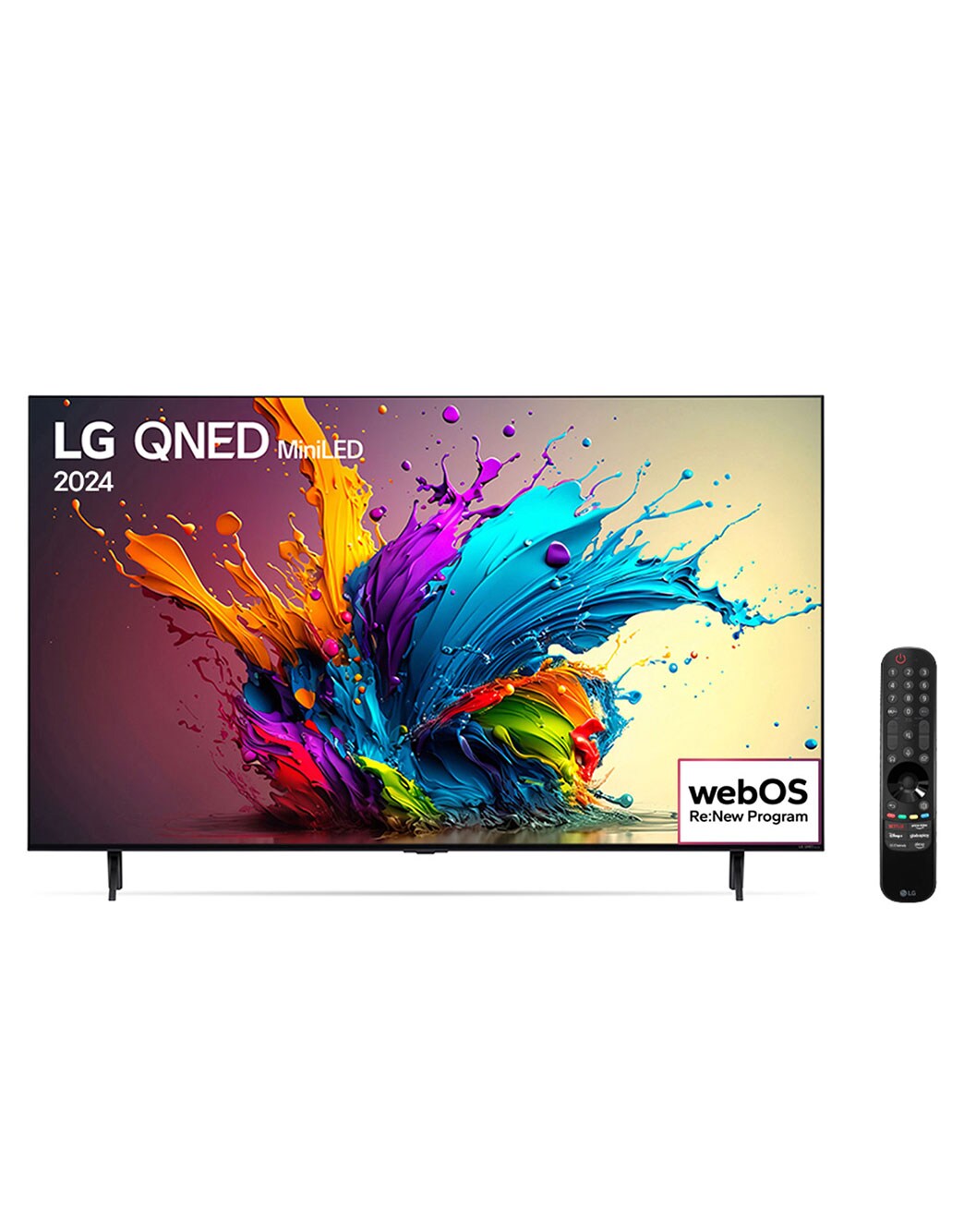 Smart TV 4K LG QNED MiniLED QNED90 de 65 polegadas 65QNED90 ...