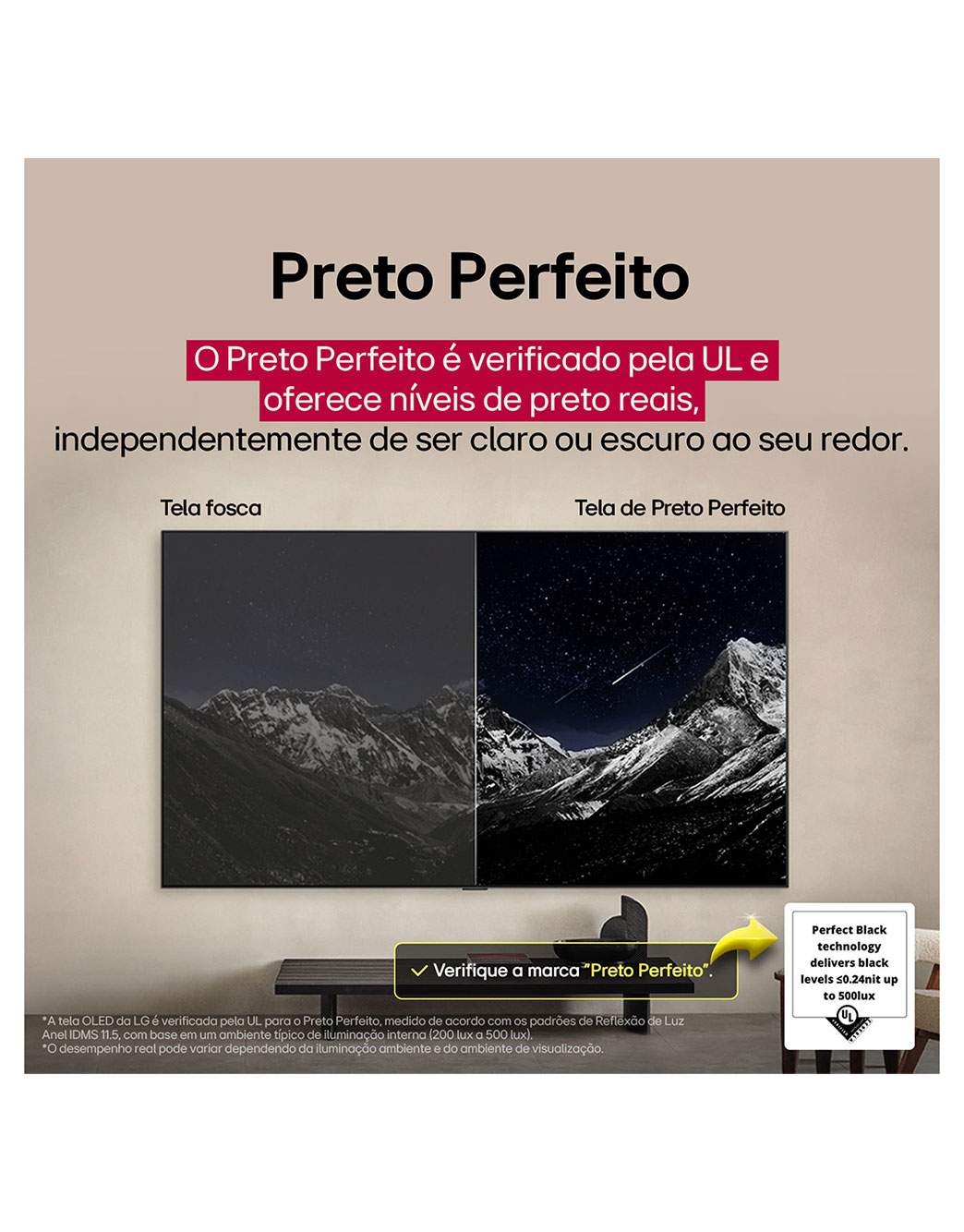 Smart TV 4K LG OLED AI B5 de 77 polegadas - OLED77B5PSA | LG BR