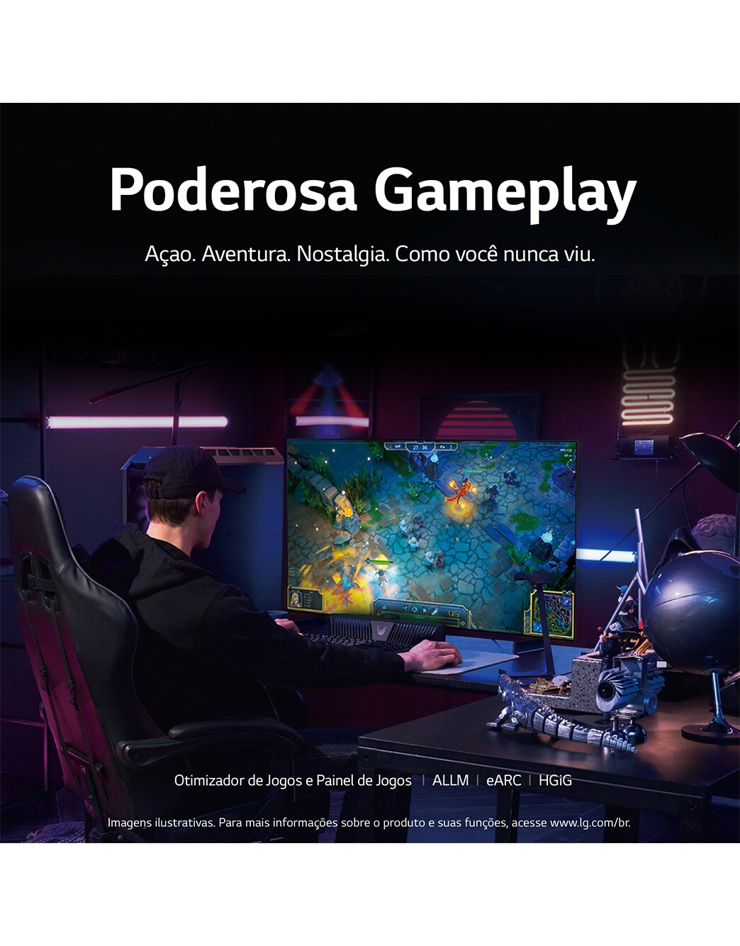 Smart TV LG Oled Evo 42" 4K OLED42C2PSA | LG BR