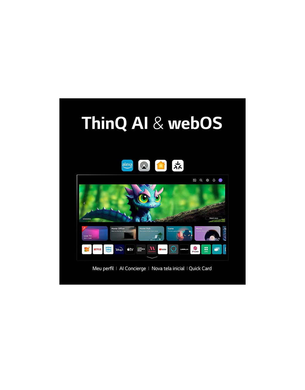 Smart TV LG OLED B3 55'' 4K OLED55B3PSA | LG BR