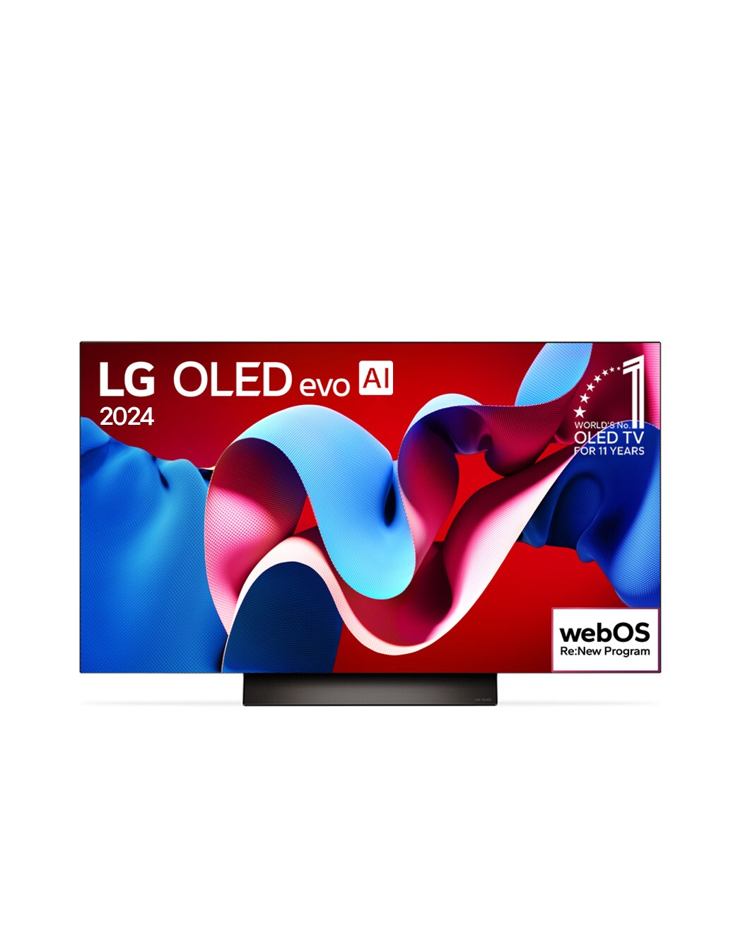 Combo Smart TV LG OLED evo 4K C4 55'' 2024 + Smart TV LG UHD UR7800 43 ...