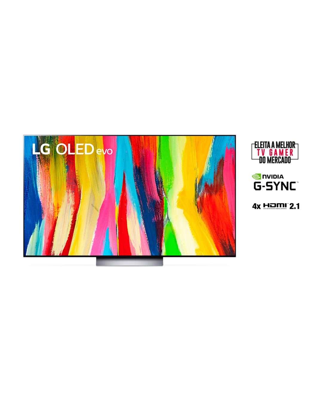 LG 2022 Smart TV LG 65'' 4K OLED65C2 Evo Gallery Edition 120Hz Mais ...