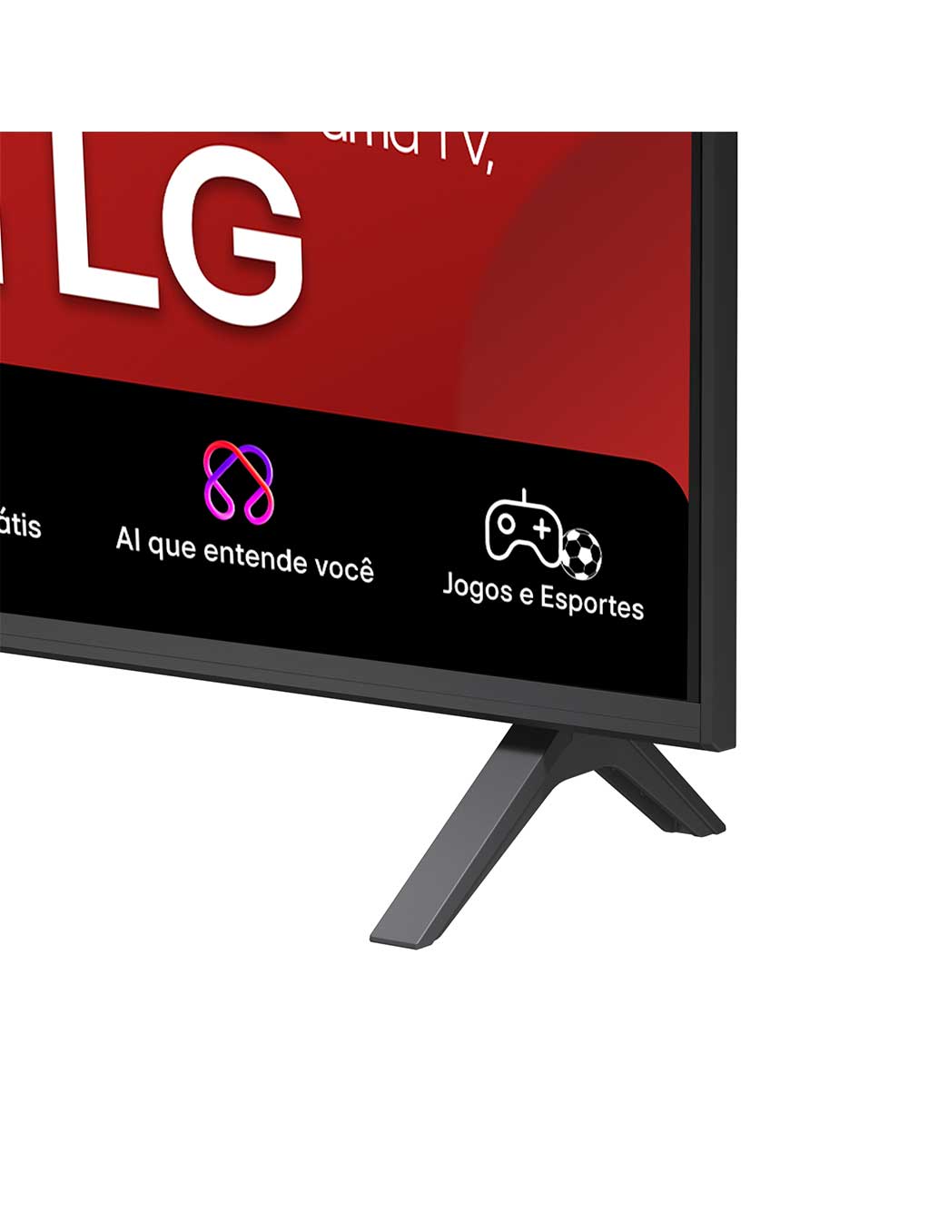 Smart TV 4K LG UHD AI UA85 de 43 polegadas - 43UA8550PSA | LG BR