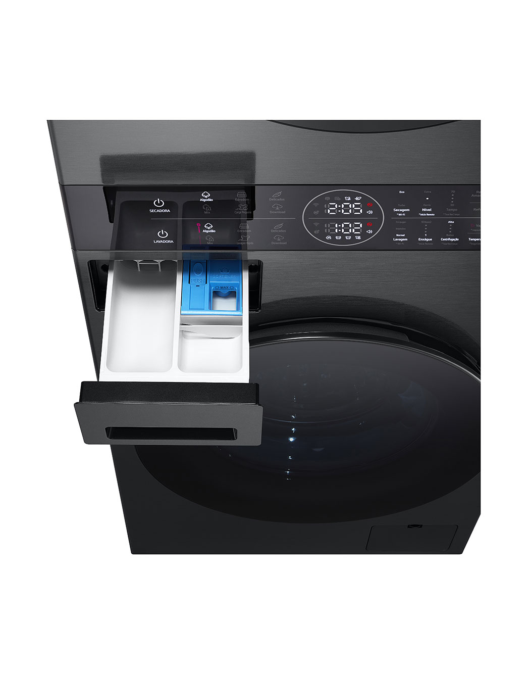 Lava e Seca Smart LG WashTower 14kg AI AIDD™ | LG Brasil